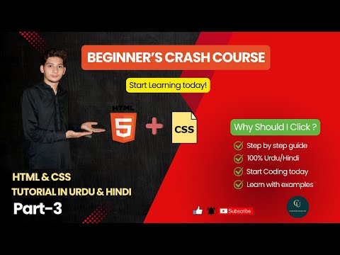 HTML & CSS Full Course in Urdu/Hindi Part-3 | List Tags, Marquee, Link & Anchor Tag Explained