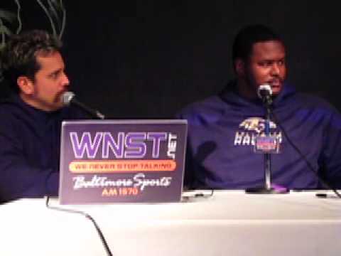 McKinnie talks about Lee Evans and playoffs in Baltimore