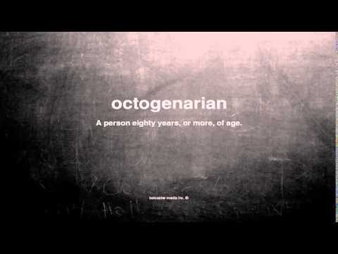 What does octogenarian mean