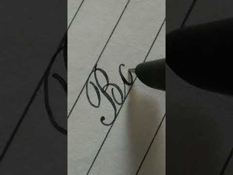 Bold #calligraphy #handwriting