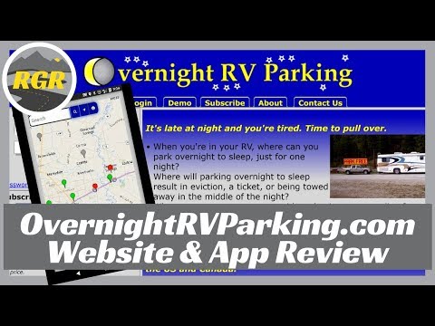 How to Use OvernightRVParking.com | Website and App Review | Find Overnight RV Parking with Ease