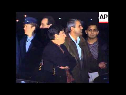 USA: WASHINGTON: PALESTINIAN LEADER YASSER ARAFAT VISIT
