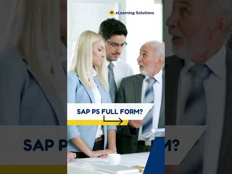 What is full form of SAP PS? | SAP PS full form | eLearningSolutions