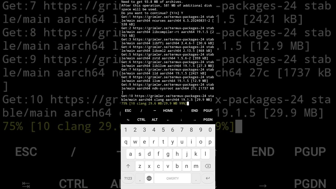 How to install python in termux #shorts #termux #python #programming #coding
