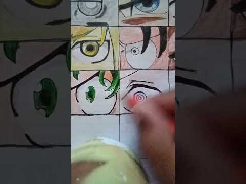 anime eyes drawing challenge part 11 please subscribe ðŸ˜ðŸ˜#viral #drawing #art