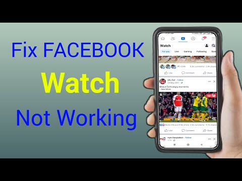 FACEBOOK WATCH NOT WORKING|Facebook watch for you Not working|Facebook Watch videos not playing 2022
