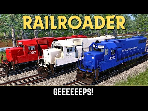 Steam Community :: Video :: GP38 MOD !!! | RAILROADER | #railroader