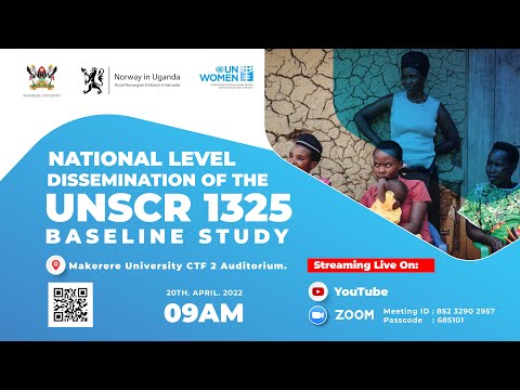National Level dissemination of the UNSCR 1325 Baseline Study