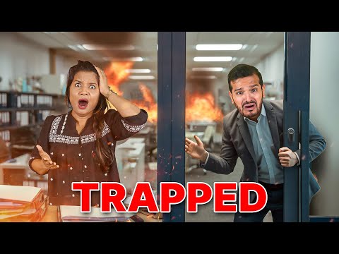 We Got Trapped in Our New Office