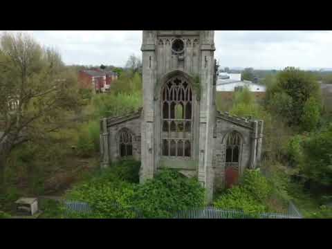 St Luke's Church, Manchester - Drone video 2023