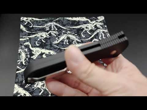Dynamic Knife Designs (DKD) PYTHON Black Automatic Knife