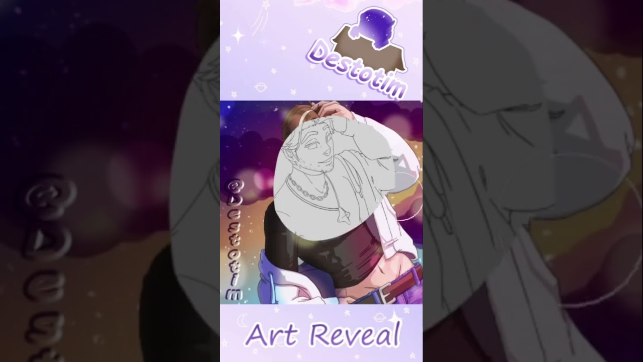 Lineart to Full Render Aidan sketches Fanart ( Commissions open )