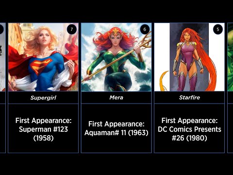 The Most Beautiful Characters in DC Comics | LIST