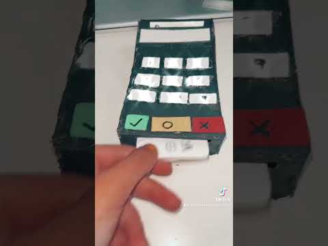 Made a fake edc machine out of #cardboardcraft #viral #shorts #blowup