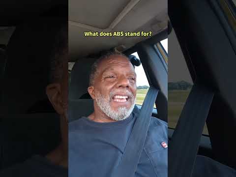 What does ABS stand for? #askrobertdiy #abs #antilockingbrakes