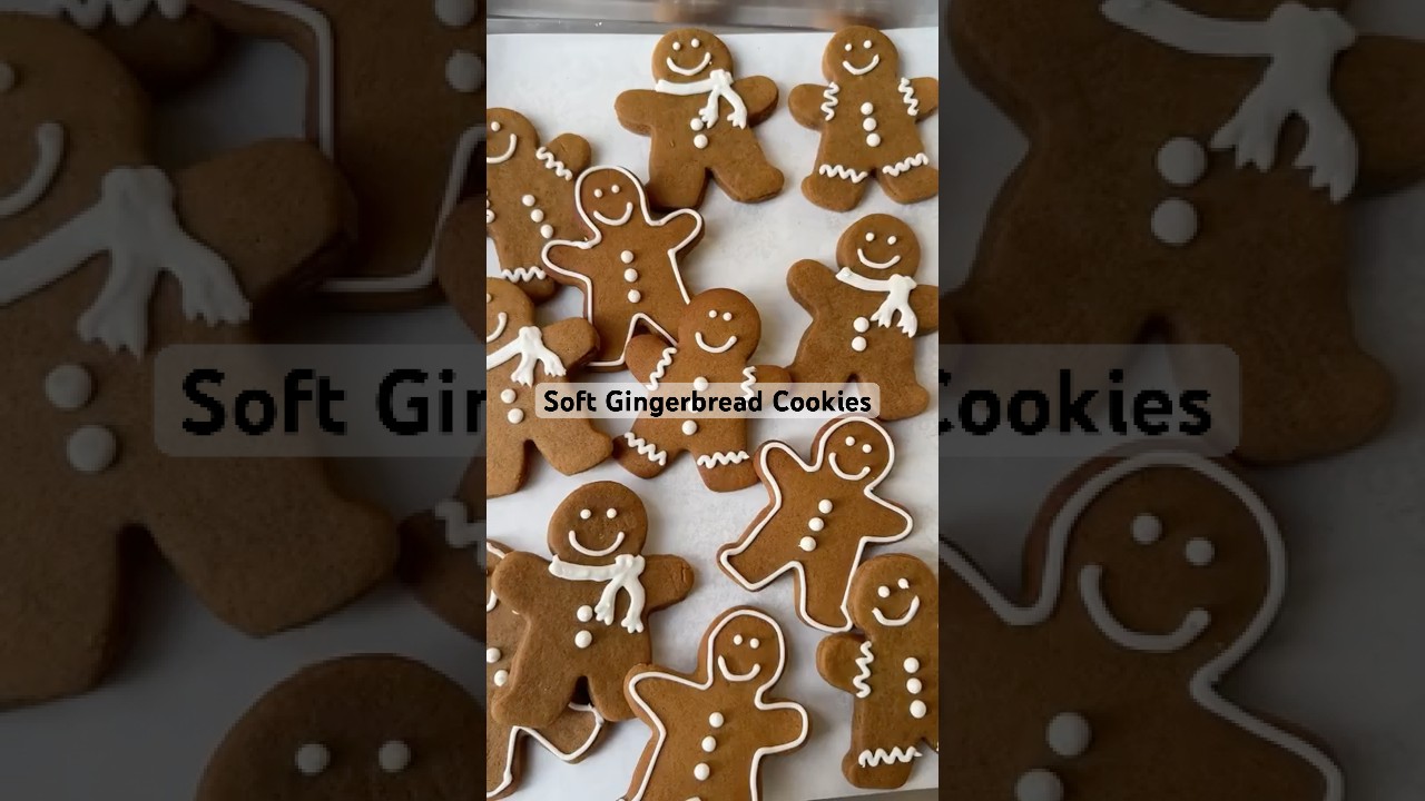 Soft Gingerbread Cookies