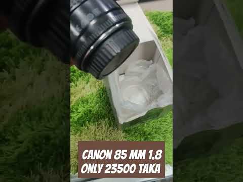 Canon prime lens 85mm price update || used DSLR camera lens price 2023