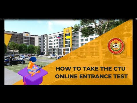 Video Tutorial for CTU Online Entrance Test 2023