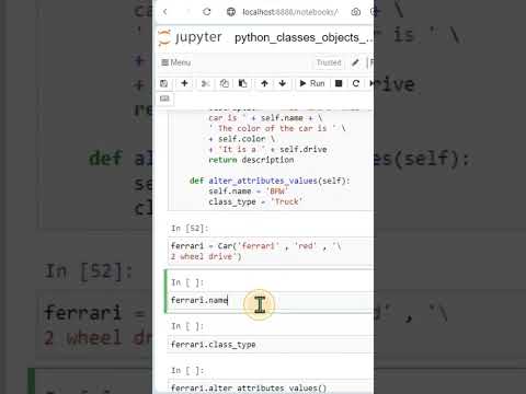 DIFFERENCE between Object and Class attributes in python