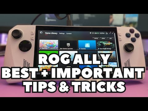 Asus ROG Ally BEST Tips and Tricks
