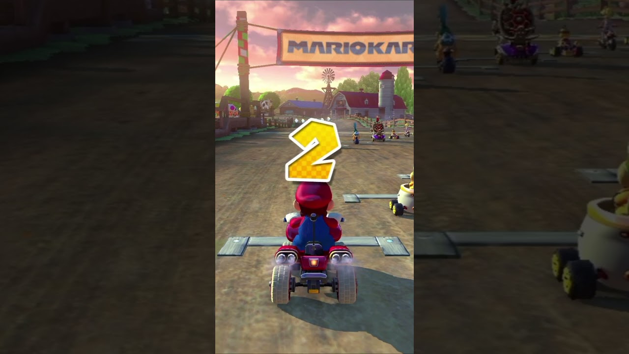 Super Mario Kart Start!