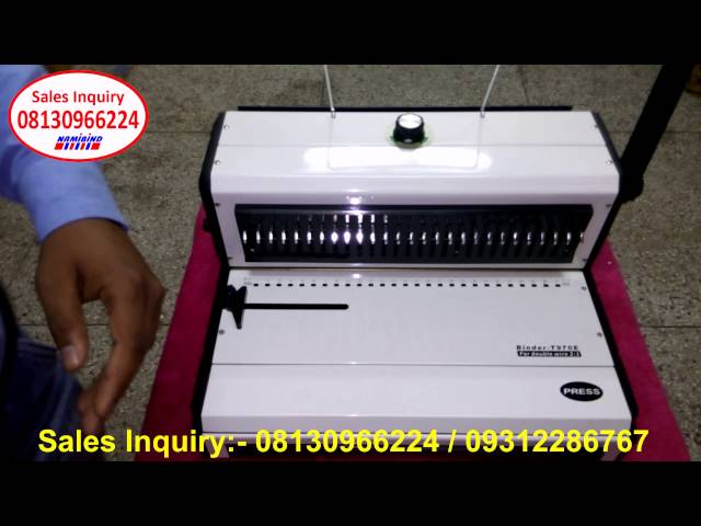 Binding Machine - Manual Wiro Closing Machine Trader - Retailer from New Delhi