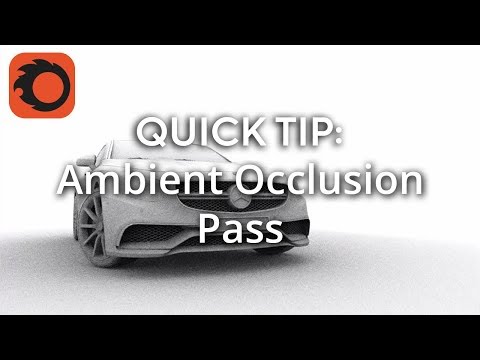 QUICK TIP: Ambient Occlusion Pass