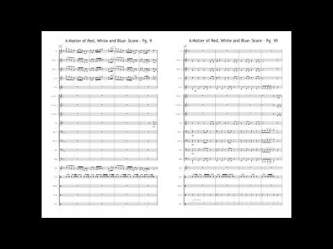 JMB 335 A Matter of Red White and Blue