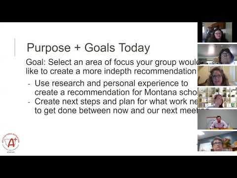 Montana Learn 2020 Task Force May 28, 2020 meeting
