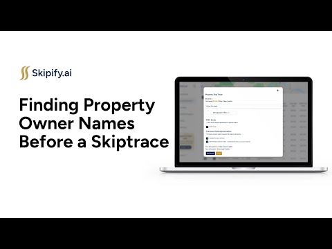How Find a Property Owner Name, APN, and Mailing Address Before Skip Tracing Your Data Upload