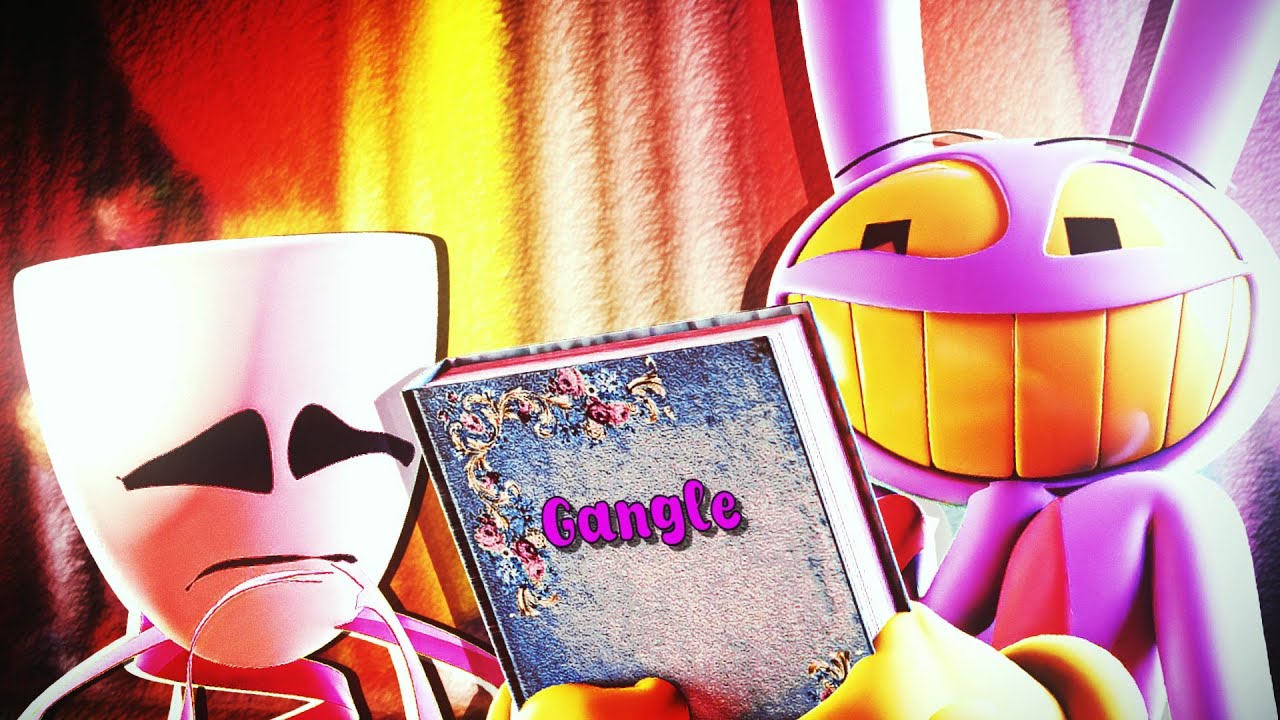 Gangle's Blue Sketch Book (The Amazing Digital Circus Animation)