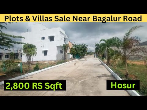 Plots for Sale in Bagalur Road Hosur | Bagalur road hosur land price per sqft