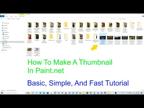 Paint.net Tutorial | How To Make A Thumbnail In Paint.net | Basic, Simple And Fast Tutorial