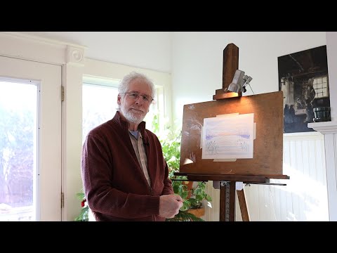 Drawing Cattails With Mr. Kane