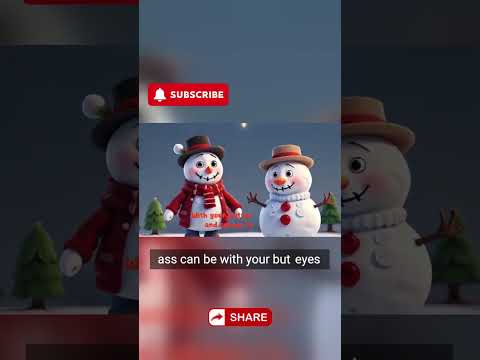 ⛄ Snowman Song for Kids | Fun Winter Rhyme | #Shorts | Kidslore TV#babysongs #toddlersongs