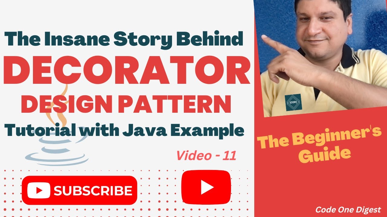 Decorator Pattern Tutorial with Java Example You've Been Waiting For | Compare with Strategy Pattern