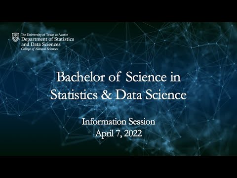 Information Session: Bachelor of Science in Statistics and Data Science