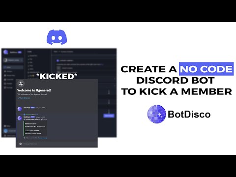 Create a No Code Discord Bot to Kick a Member Out of Your Server