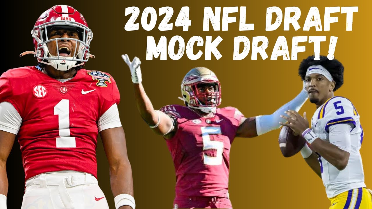 2024 NFL Mock Draft TOP 10!