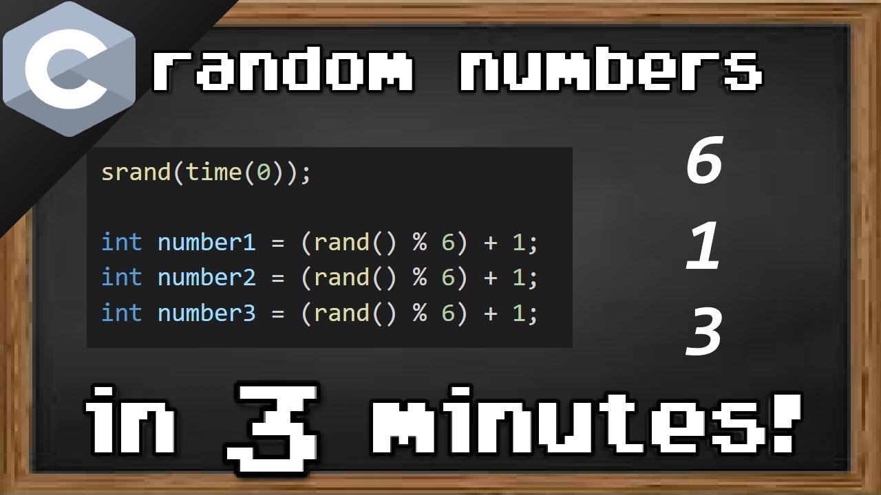 C random numbers 🎲
