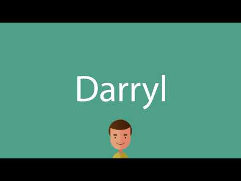 Darryl pronunciation