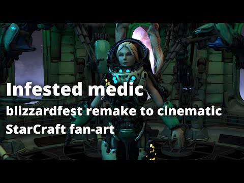 Infested Medic animation (StarCraft Fan art) — polycount