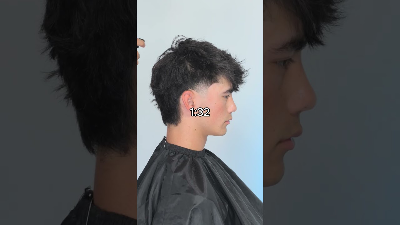Taper Mullet✅ #barber #hairstyle