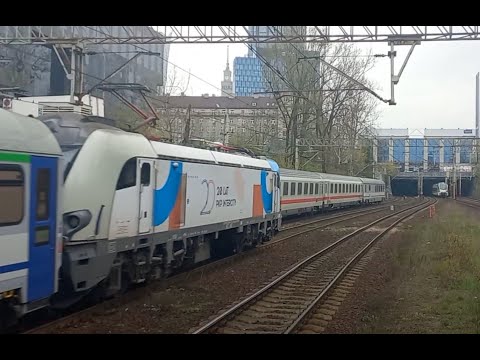 PKP IC Trains at Warszawa Ochota Station (20.04.2022)
