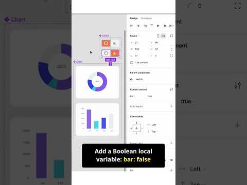Prototyping using Variables in Figma #config 2023 #shorts
