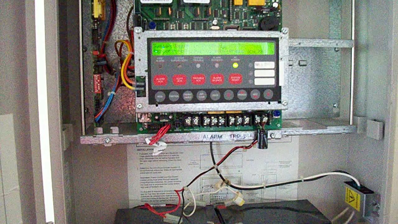 Simplex 4010 Fire Alarm System Walk Test
