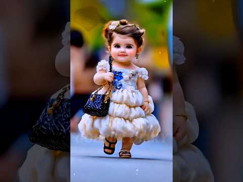 Charming Little Girl 💕 Shows Off Her Amazing Style #shorts