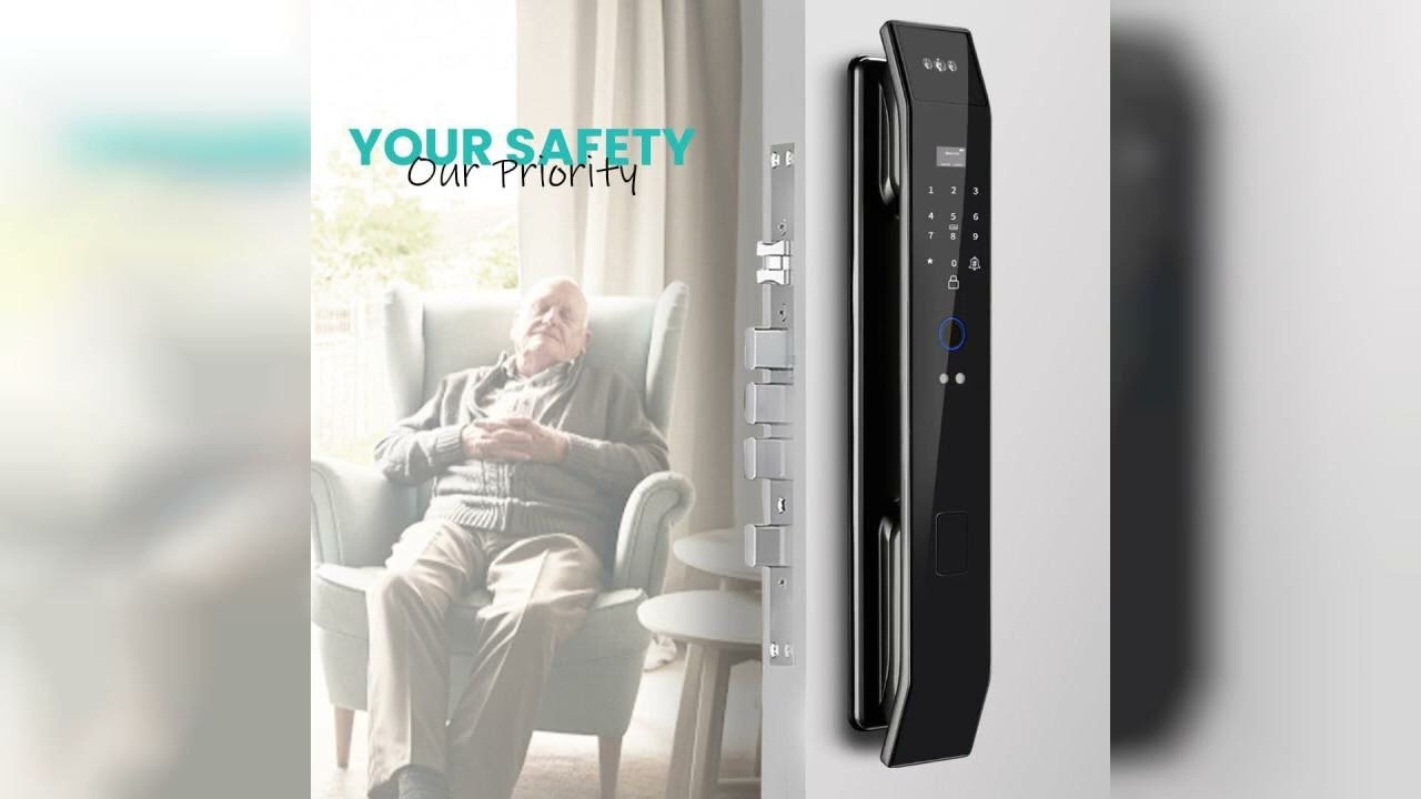 Review: Smart WiFi Door Lock with 3D Face Recognition, Fingerprint, Video Doorbell & Intercom ...