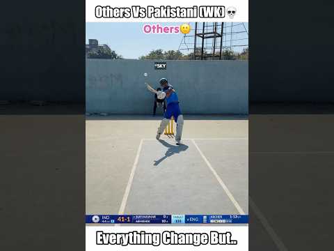 Others vs Pakistani Wicket keeper on Early wicket celebration???? #cricket #shorts
