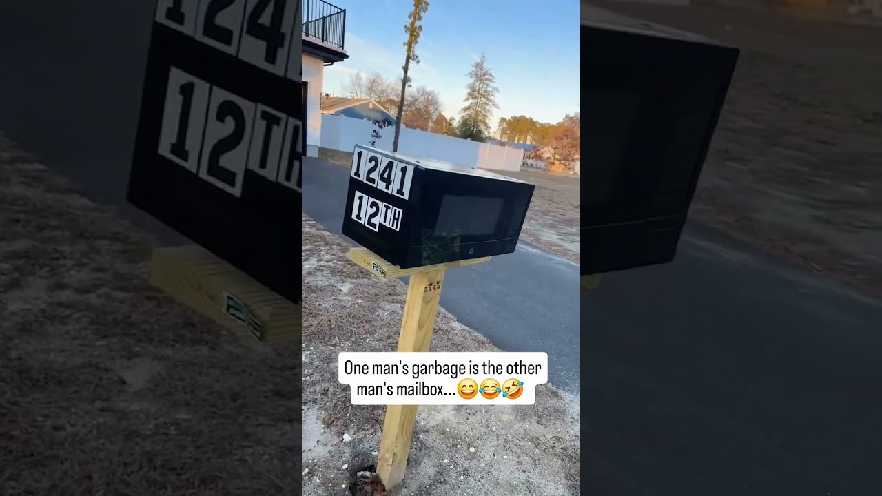 microwave mailbox
